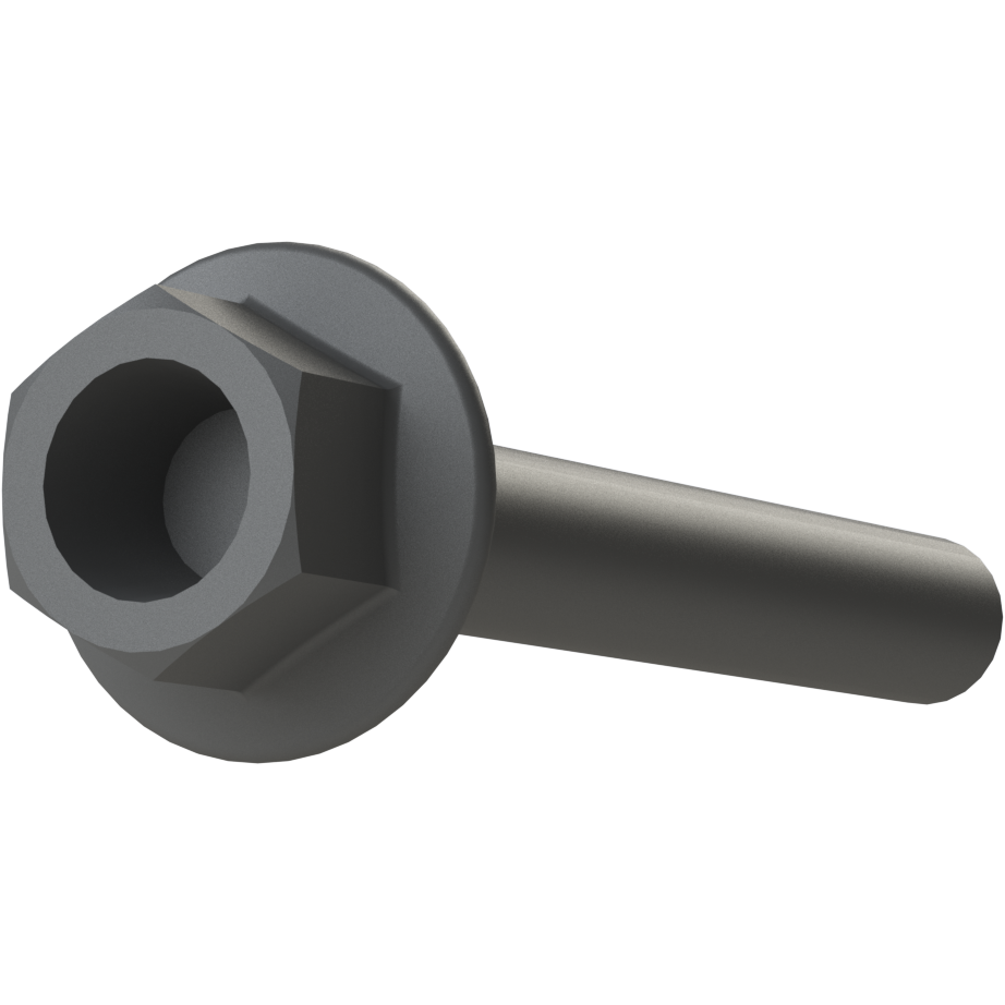 1/12 - Ø 1 mm Hollow Hex Head Rivet - 3D Printed - 200 pcs. | Sedney's ...